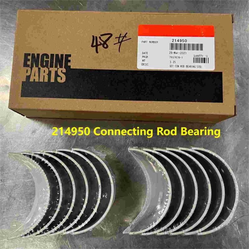 214950 Connecting Rod Bearing STD CUMMINS Engine Spare Parts Price ...